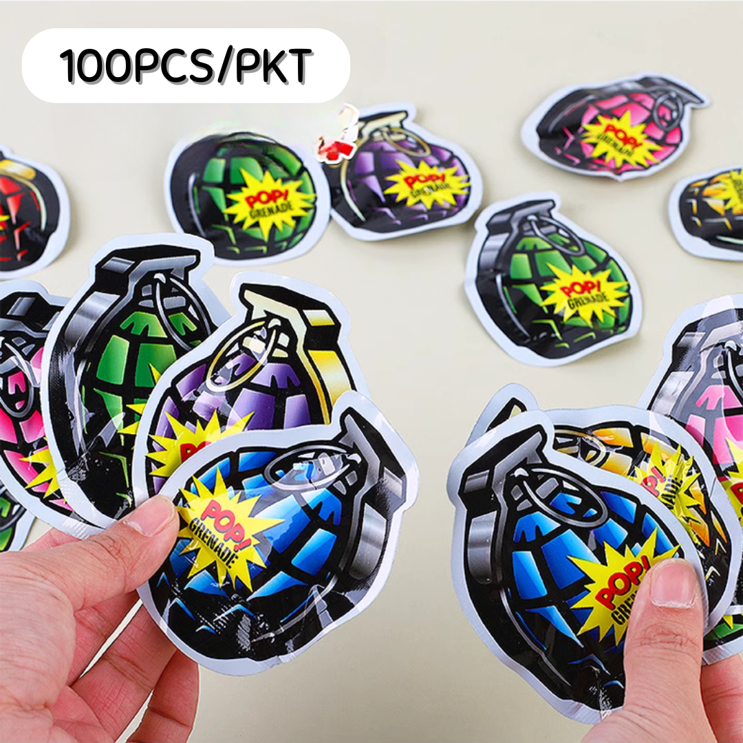 mixshop Magic Bang Pop Bags, Bomb Bags, Toys, Party Celebration [100pcs ...