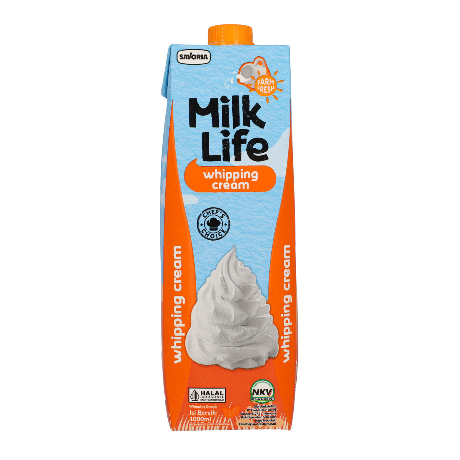MilkLife ™ UHT Dairy Whipping Cream [1L] - HALAL - My Dairy Milk Life ...