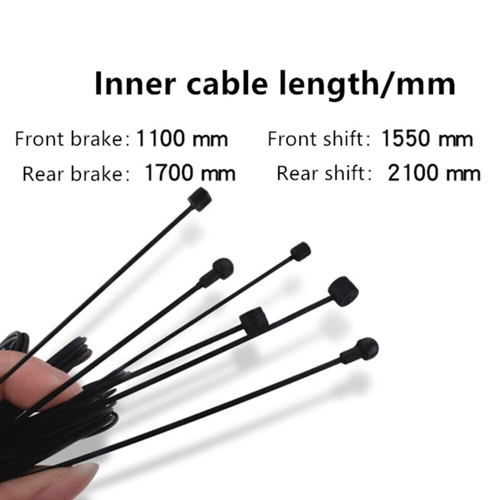 Trlreq Teflon Coated Cable Wire Brake/Shift Inner Cables Shifting For ...