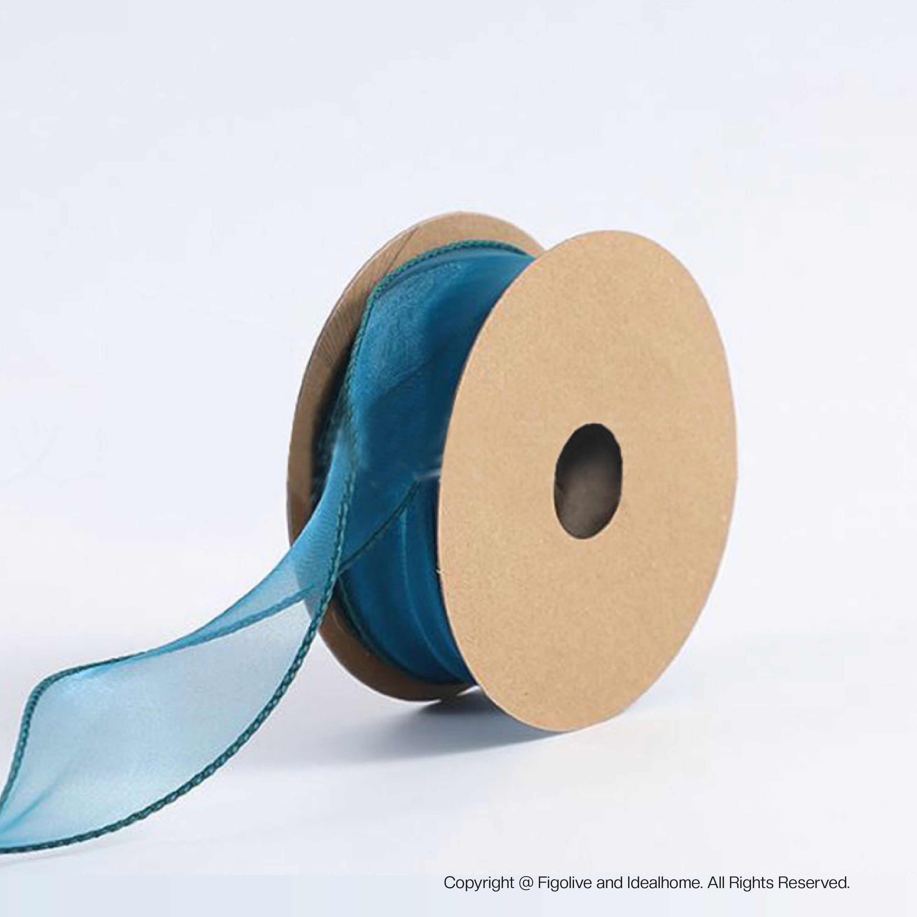 [SG Stock] 4cm wide Fish Tail Ribbon 9M per roll Organza Translucent ...