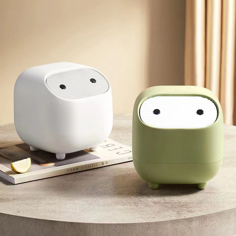 Desktop bin mini dustbin trash bin small dustbin PP Material ...