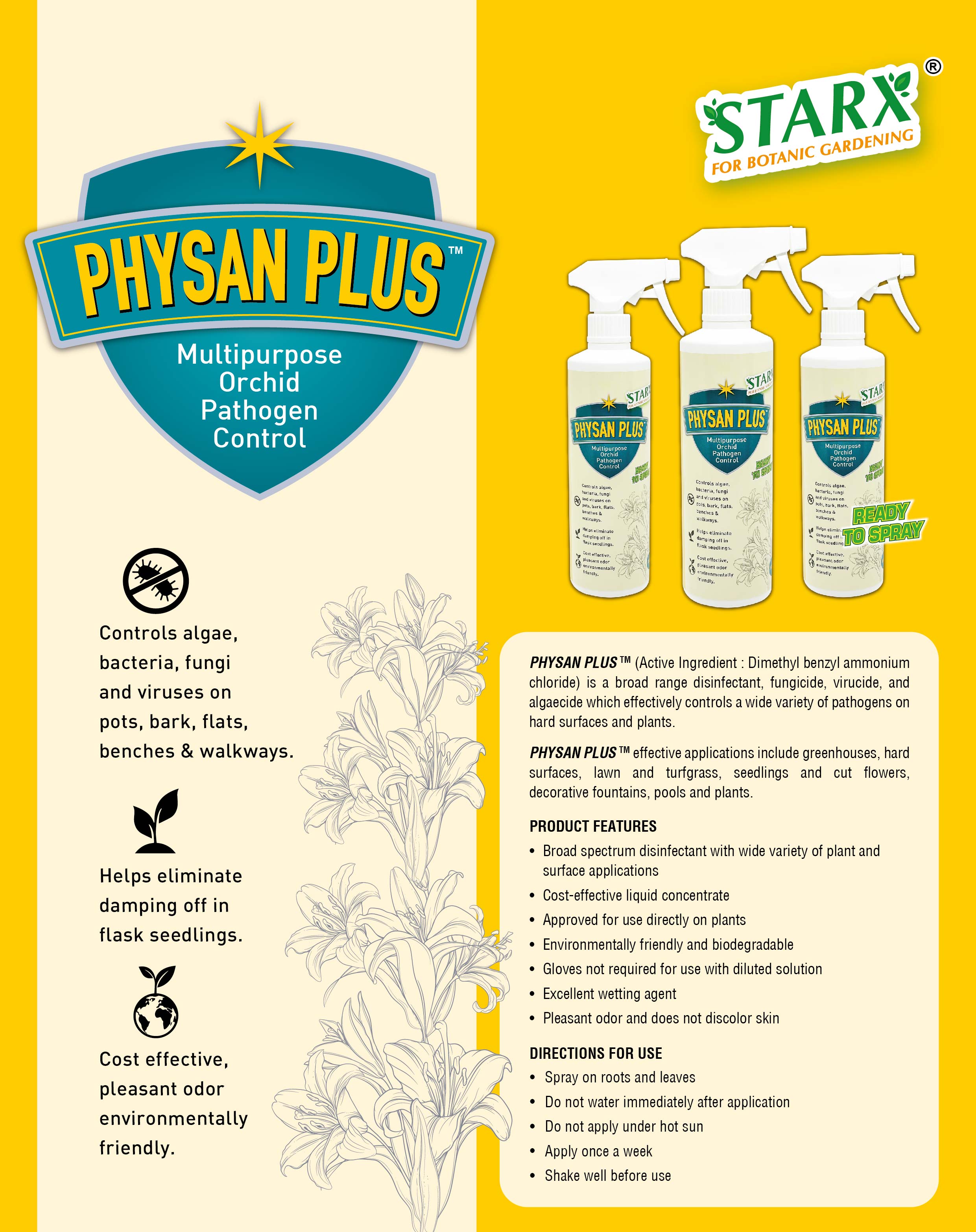 STARX 🇸🇬 | Physan Plus Multipurpose Orchid Pathogen Control (500ml ...