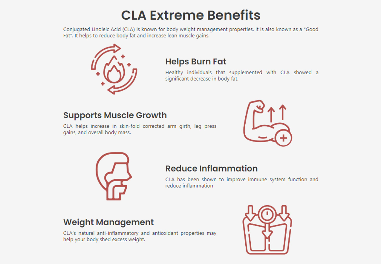 Fat Burner CLA - 180 Softgels CLA Supplement, Max Weight Loss, Slimming ...