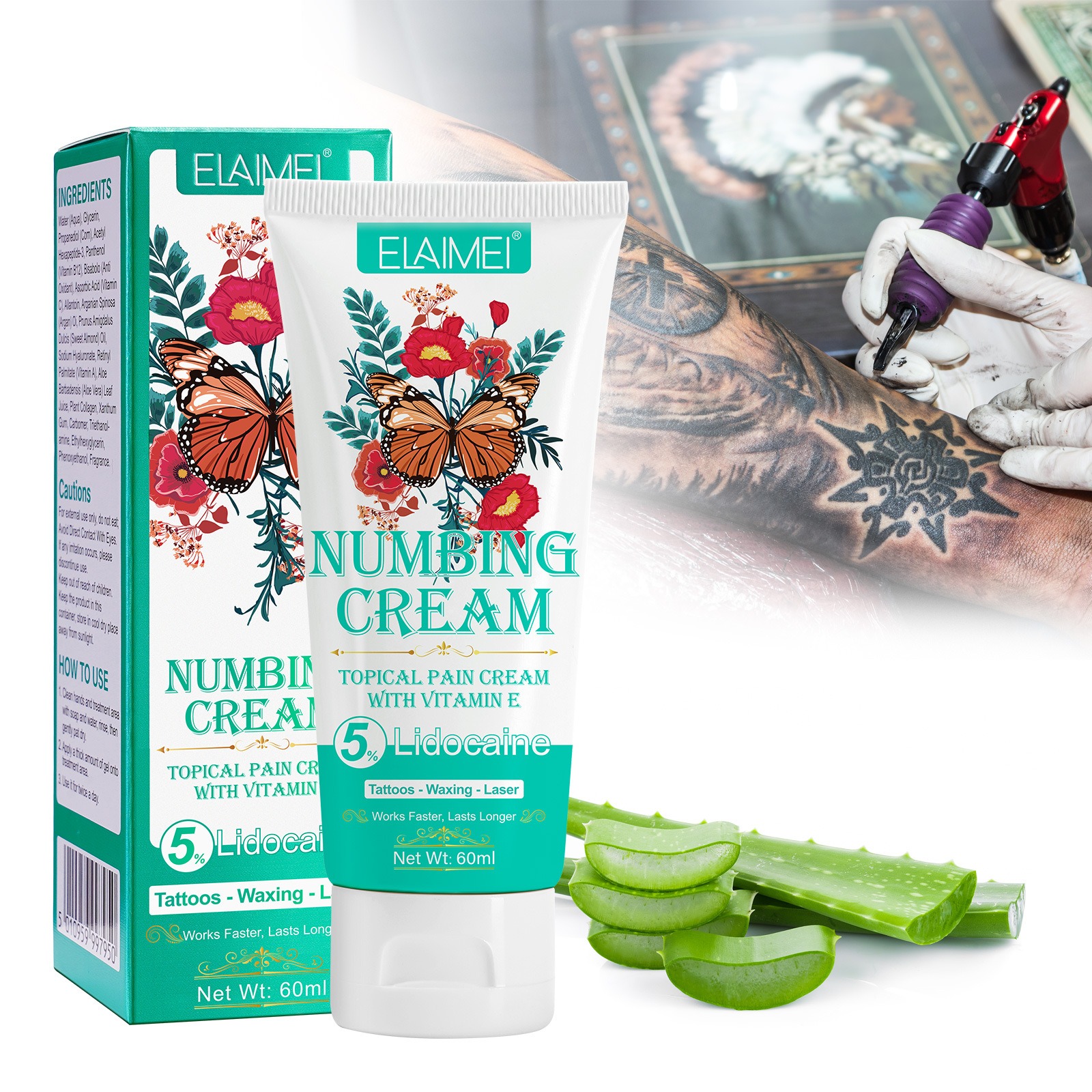 [SG Rdy Stock] Tattoo Care Creams | Numbing, Repair & UV Protection ...