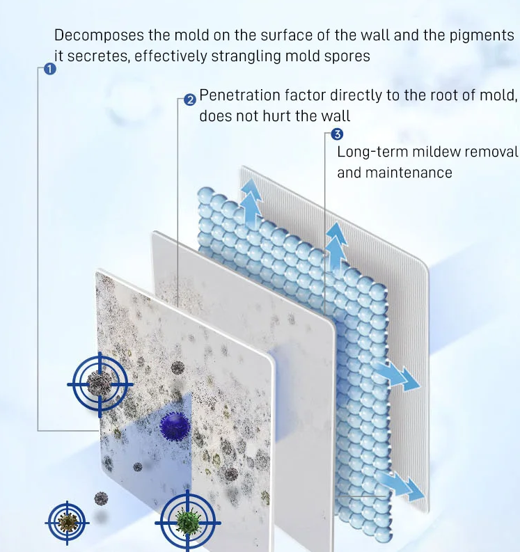 Japan Mould Remover Spray, Automatically Decompose and Remove Mold and ...