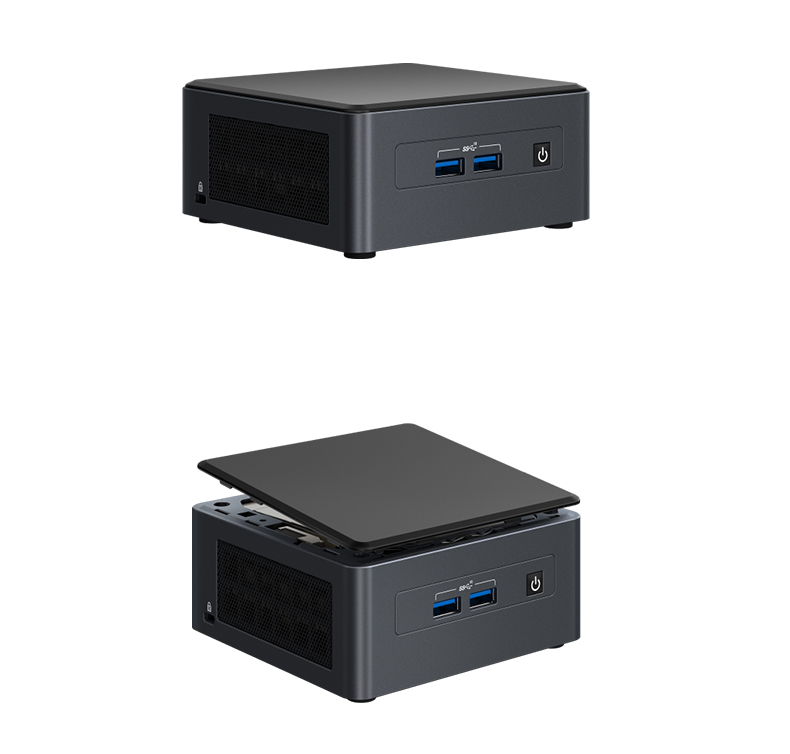 INTEL NUC TIGER CANYON NUC11TNHi7 NUC11 PRO i7-1165G7 ARENA CANYON (WITH 3 PIN POWER CORD) MINI ...