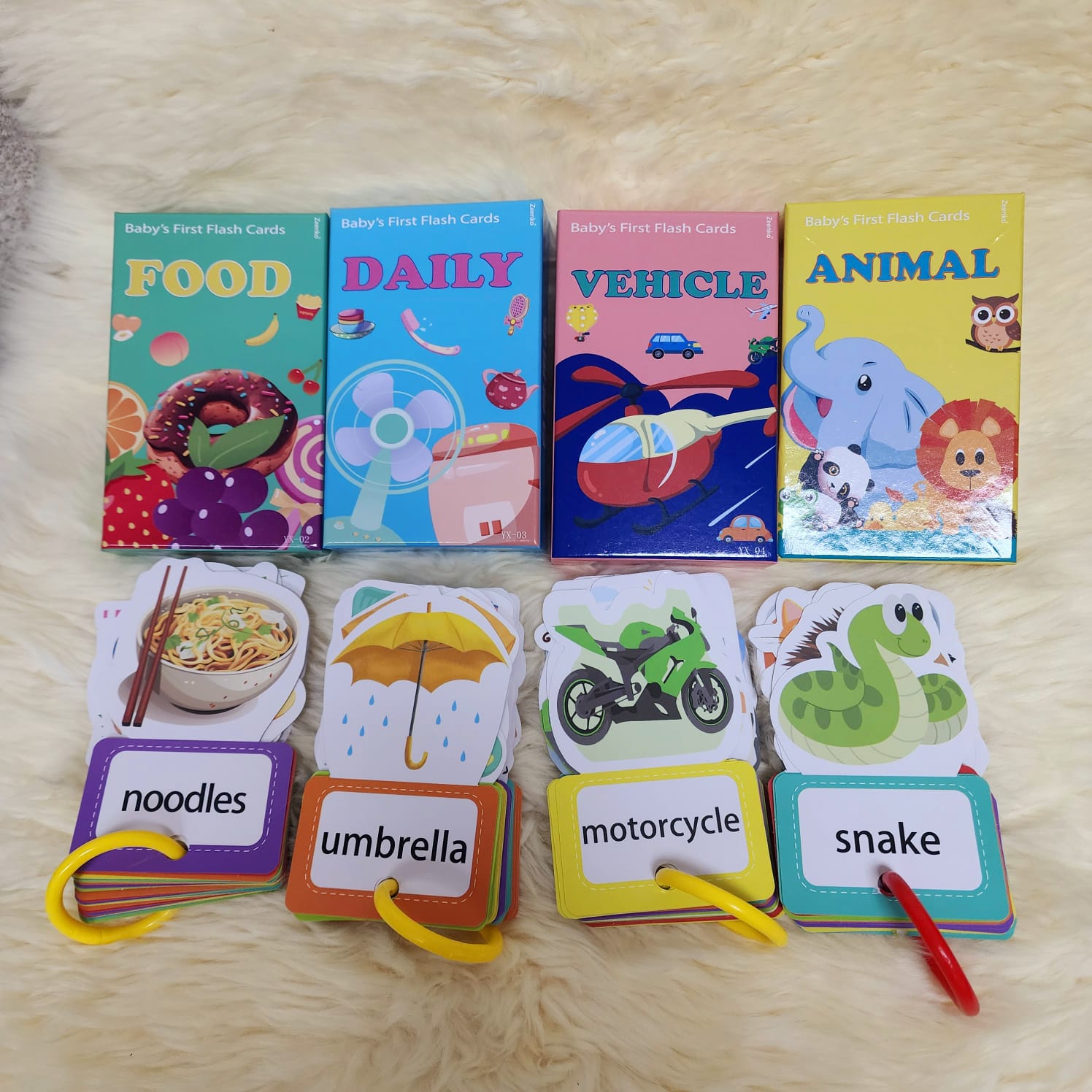 【Ready Stock】Bilingual English Chinese with Pinyin Flash card Sight ...