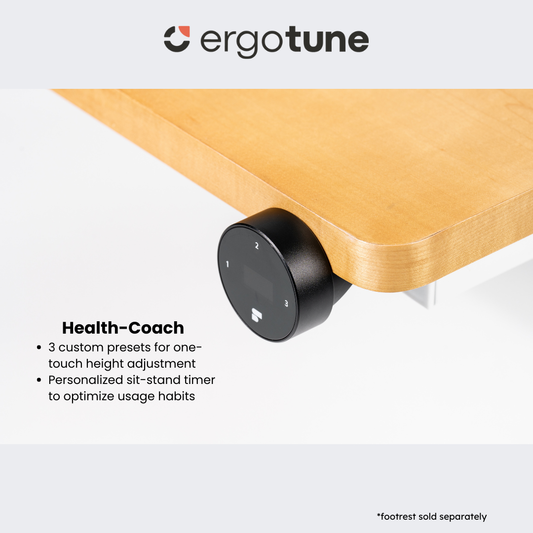 Ergotune Hexon - Ergonomic Standing Height Adjustable Desk Table | Sit ...