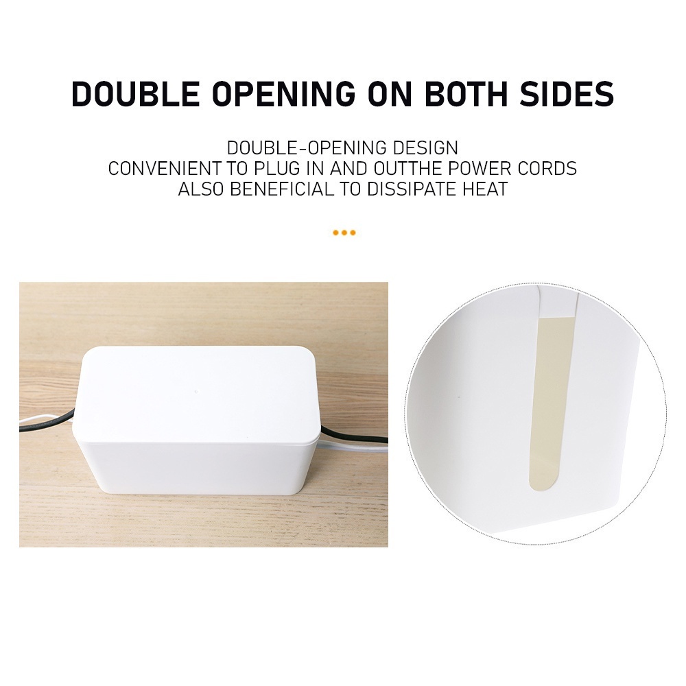🇸🇬Lucky Home🔥Cable Management Box/Cable Organizer Box/Cable Storage Box ...