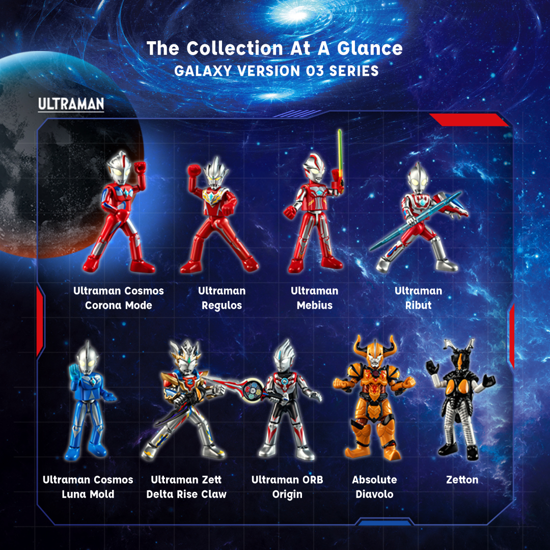 Kidztime x Blokees Blind Box Ultraman Toys Assembly Blocks Robot toys ...