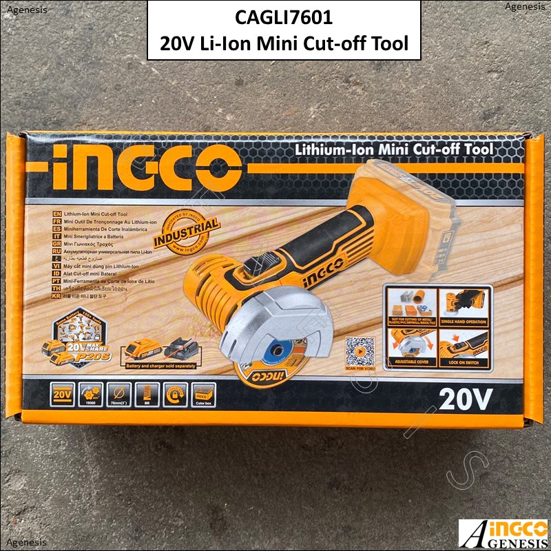 Ingco 20v Li Ion Mini Cut Off Tool Cagli7601 Shopee Singapore