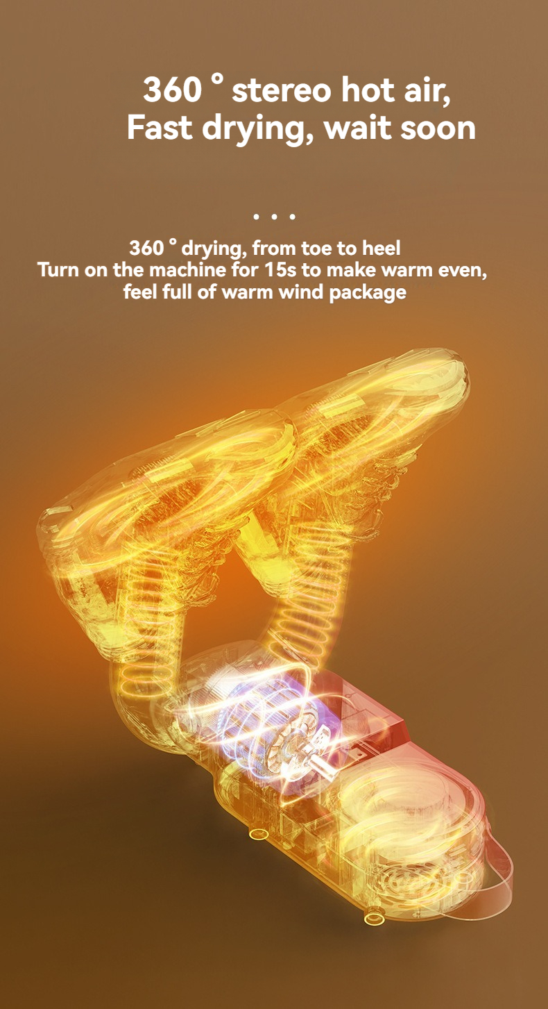 Timed Quick-dry Shoe Dryer Portable Foldable Shoe Drying Machine ...