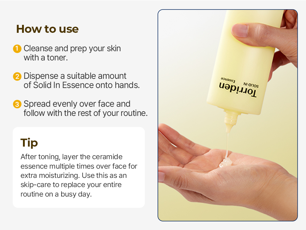 [Torriden Official] SOLID-IN Ceramide Essence, Light Ceramide Essence ...