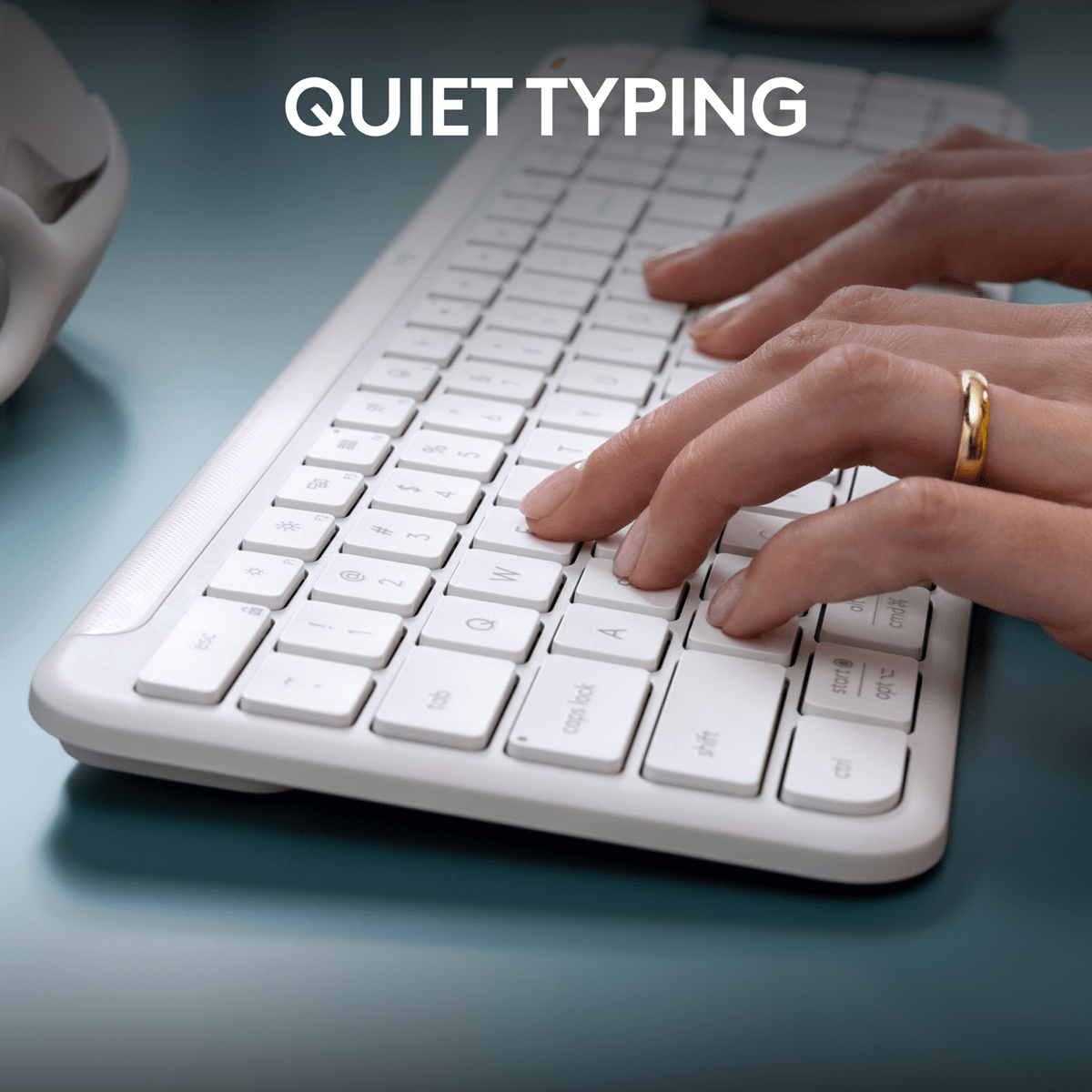 Logitech Signature K950 Wireless Keyboard/ Multiple Device Connectivity ...