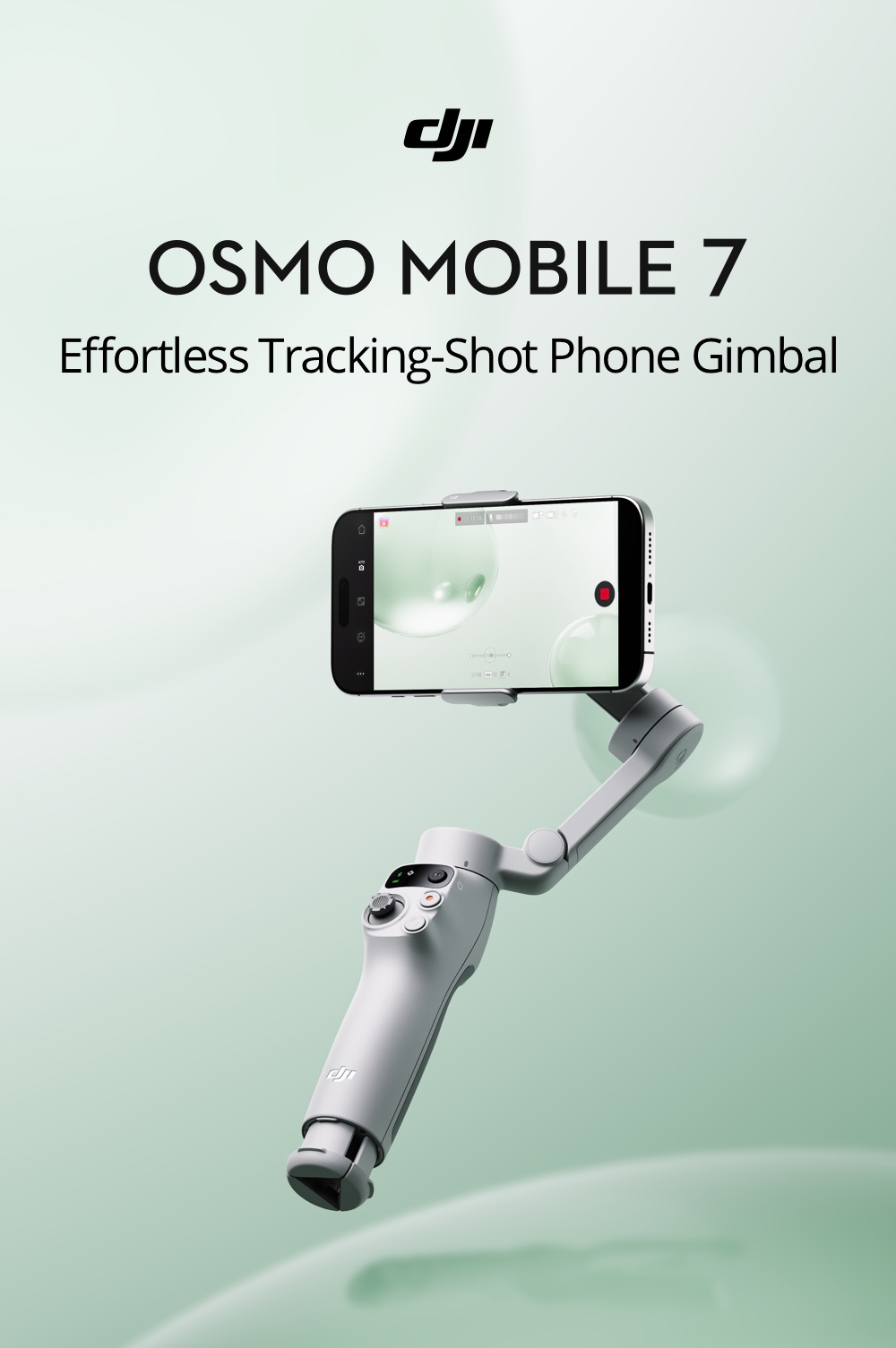 DJI Osmo Mobile 7- ActiveTrack 7.0 / Robust 3-Axis Gimbal Stabilization ...