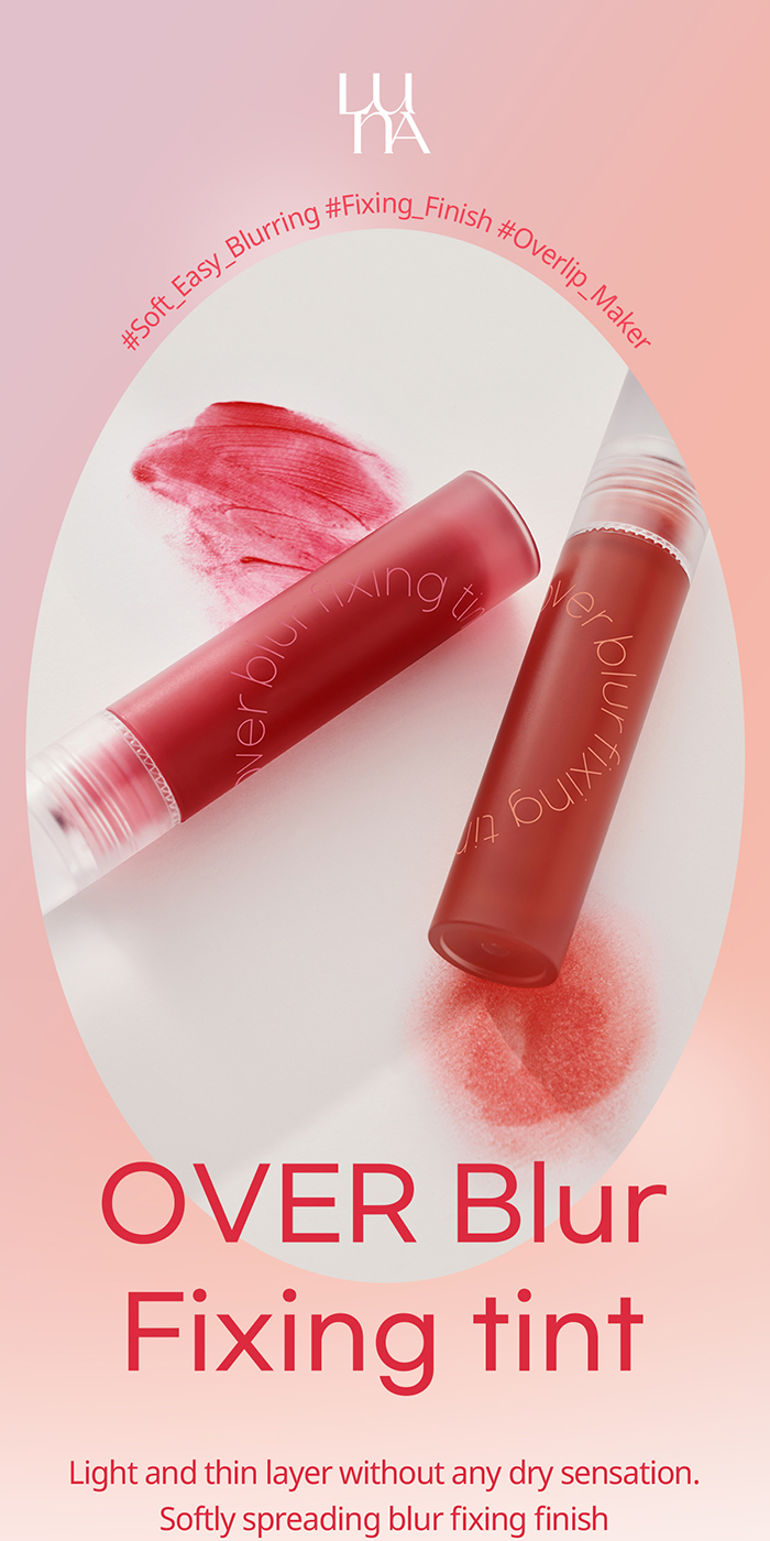 LUNA Official: Over Blur Fixing Tint - Semi-matte MLBB Tint (4.5g ...