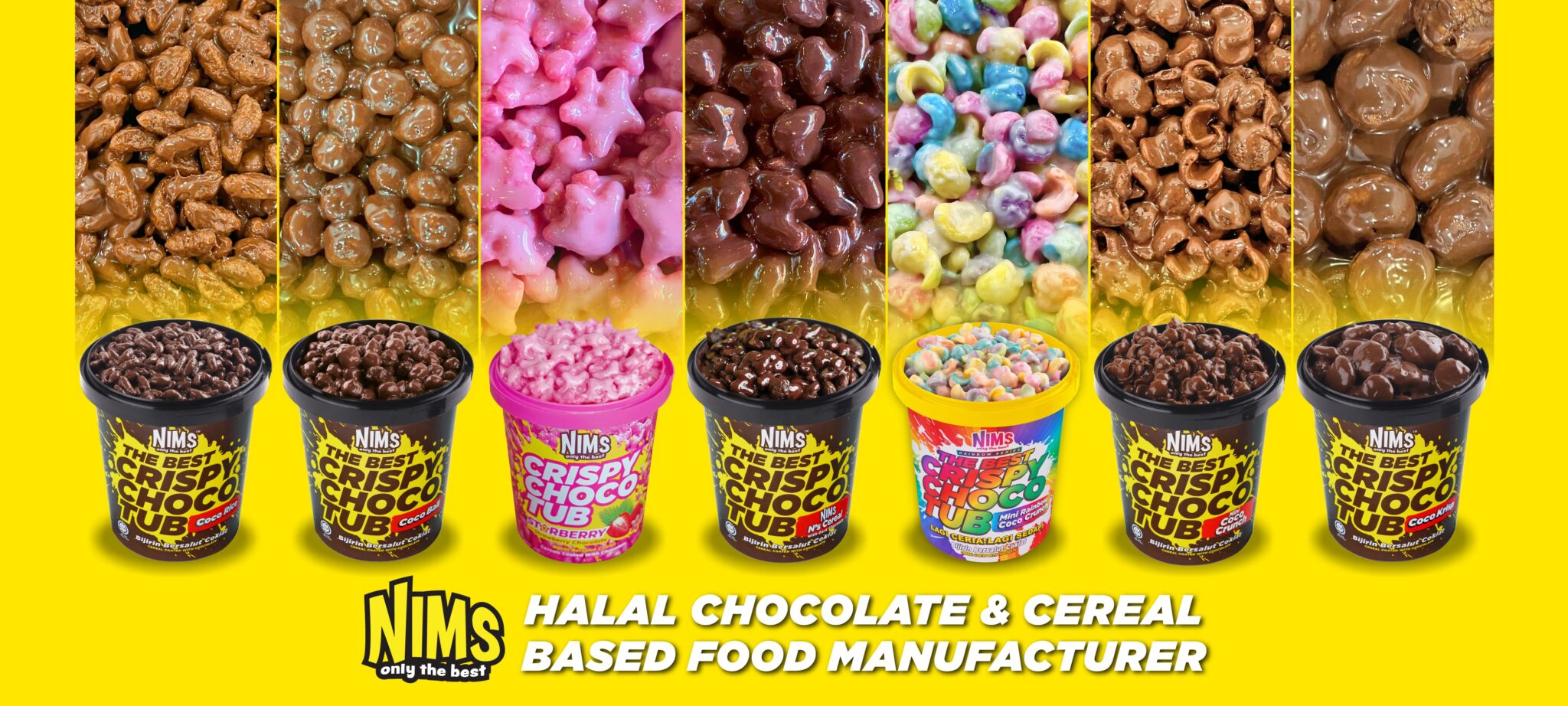 NIMS Crispy Choco Tub - 250g/tub Mini Coco Crunch/Coco Ball/Coco Rice ...