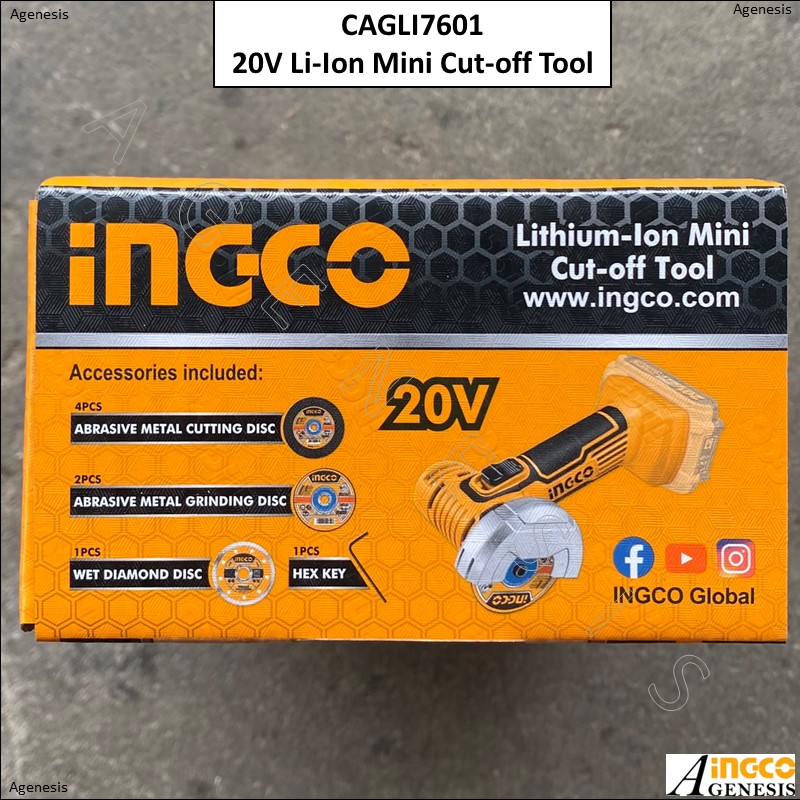 Ingco 20v Li Ion Mini Cut Off Tool Cagli7601 Shopee Singapore