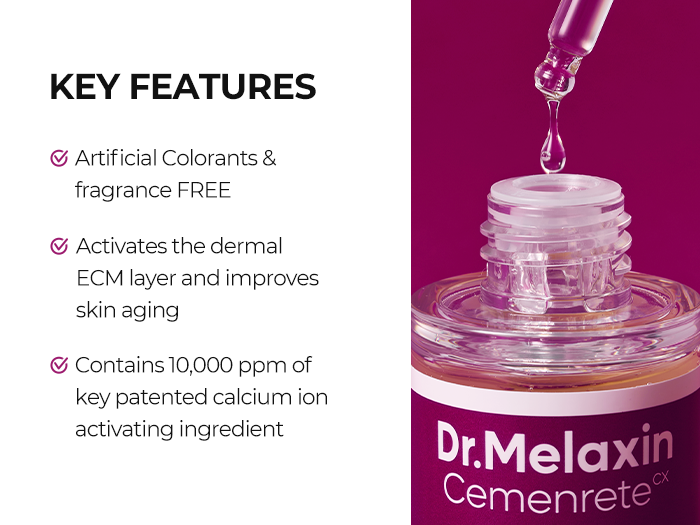 [DR.MELAXIN Official] Cemenrete Calcium Intense Ampoule Plus 30ml / Rebornic, Niacinamide ...