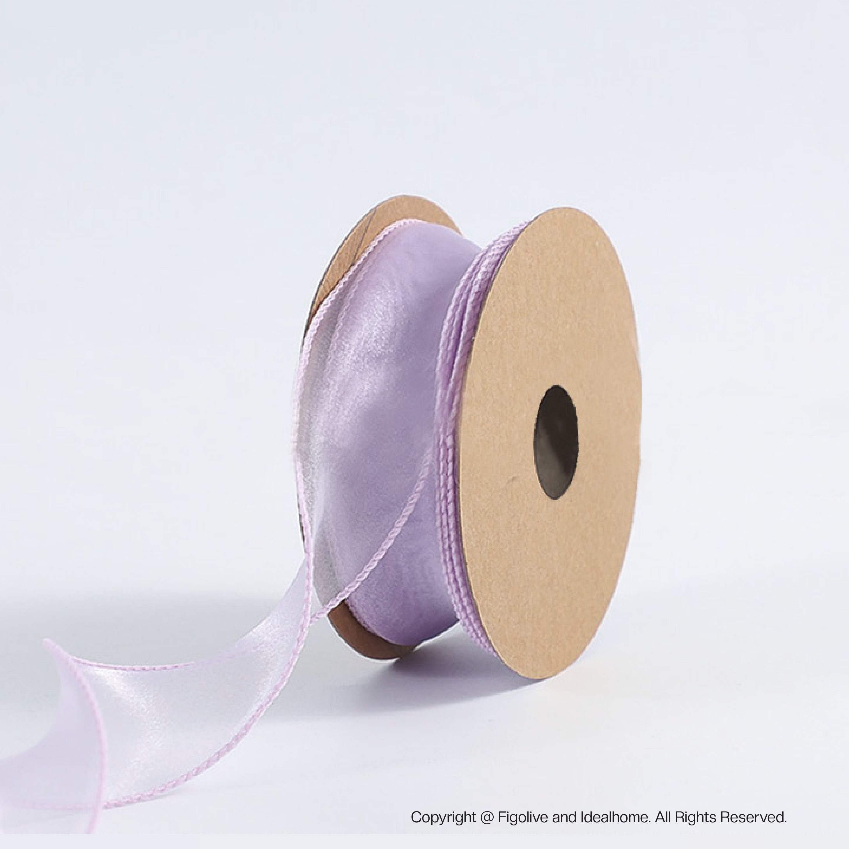[SG Stock] 4cm wide Fish Tail Ribbon 9M per roll Organza Translucent ...