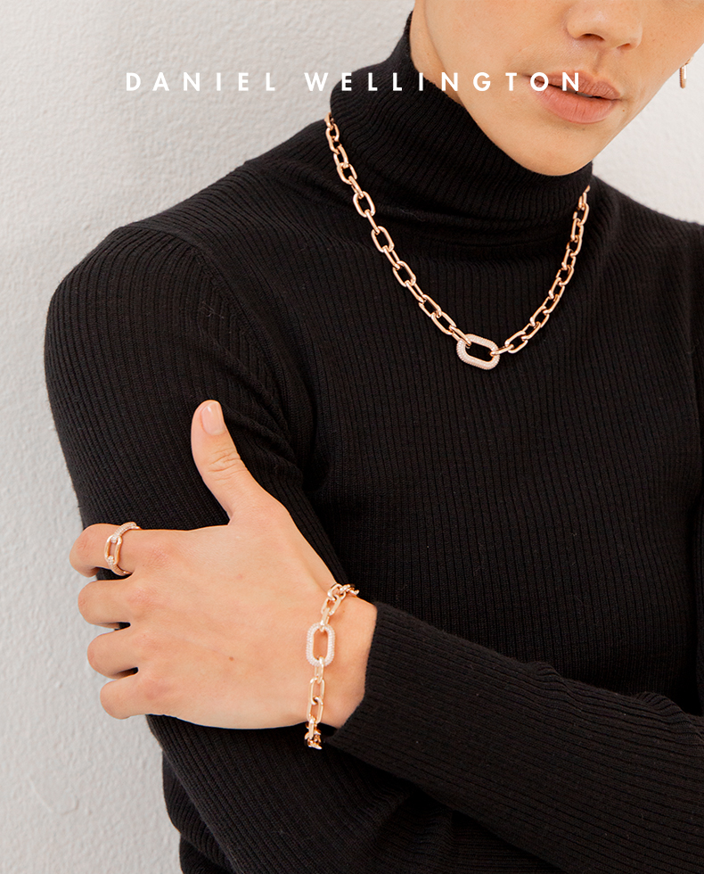 Daniel Wellington Crystal Link Bracelet Rose Gold / Silver / Gold ...