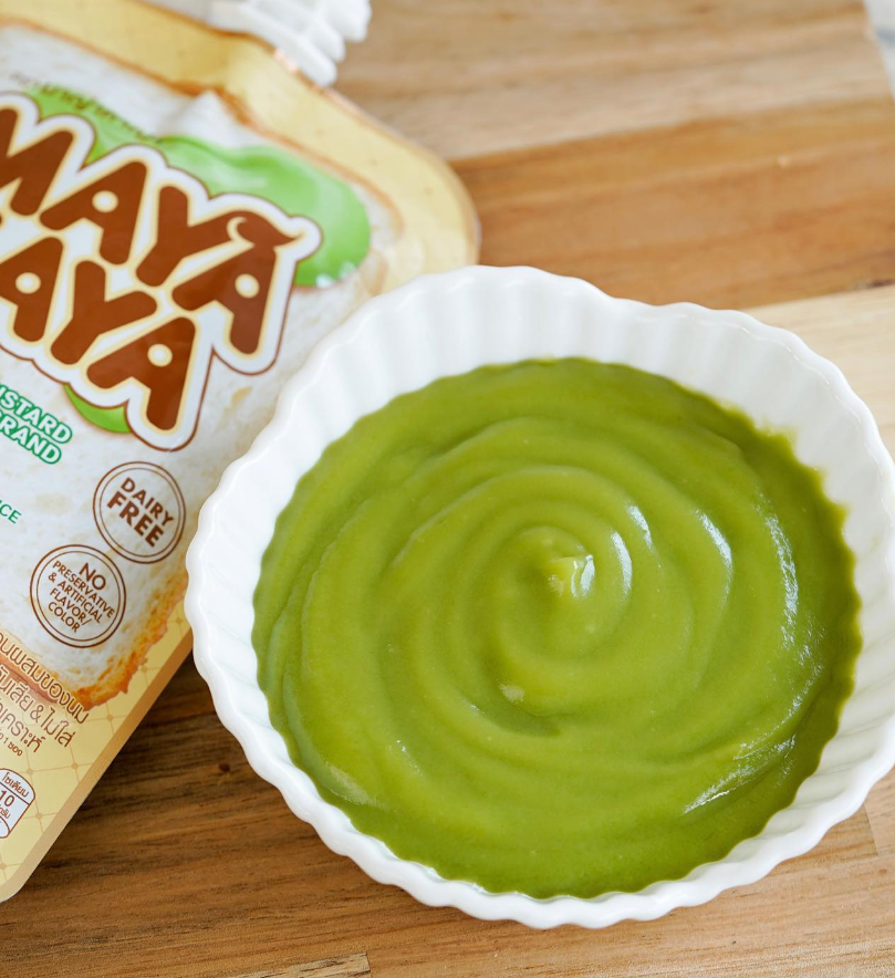 Maya Kaya Ready-To-Eat Pandan Custard 140g (Pouch) | Shopee Singapore