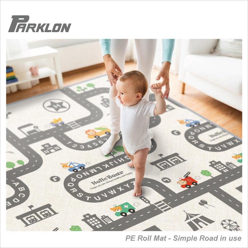 Parklon Single Sided PE Roll Mat Simple Road (10mm) | Shopee Singapore