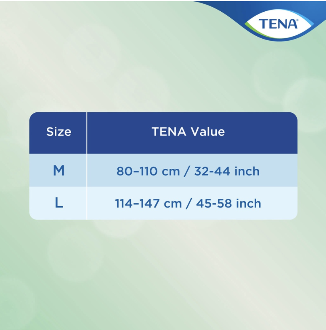 TENA Value Adult Diapers / Size M / Carton Sales / Lowest Price ...
