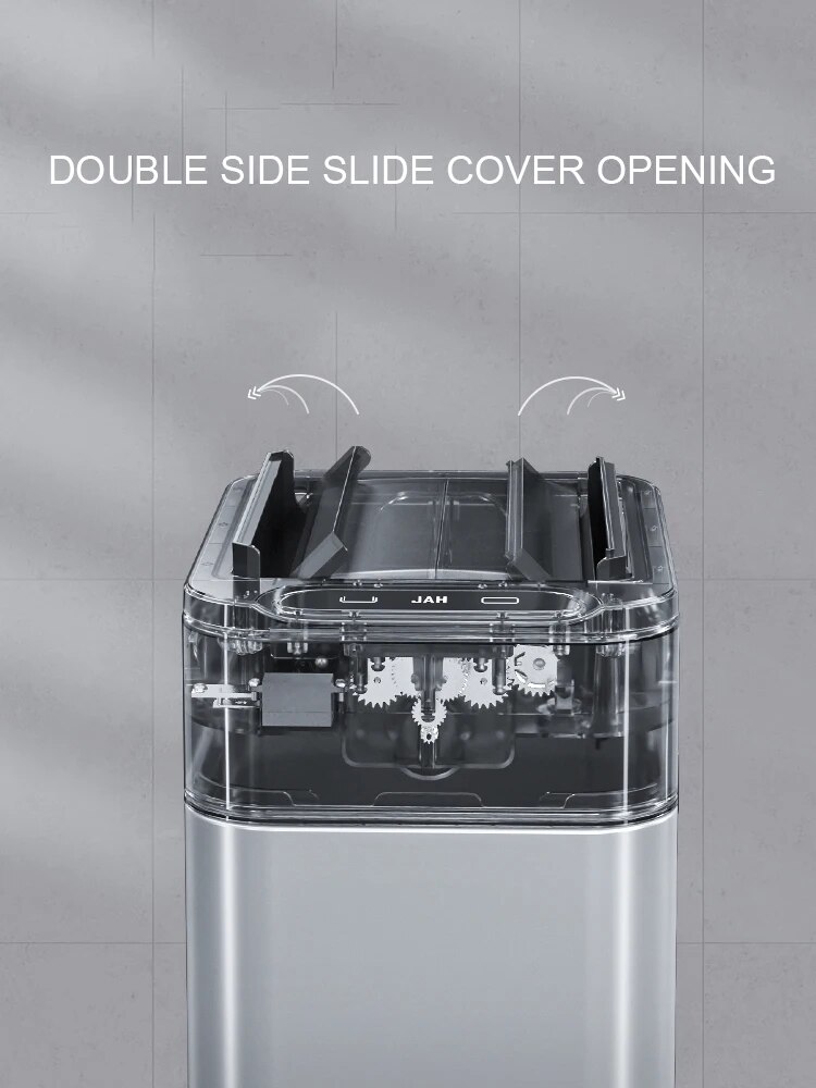 Smart Dustbin Kitchen Rubbish Bin Large Trash Bin Stainless Steel ...