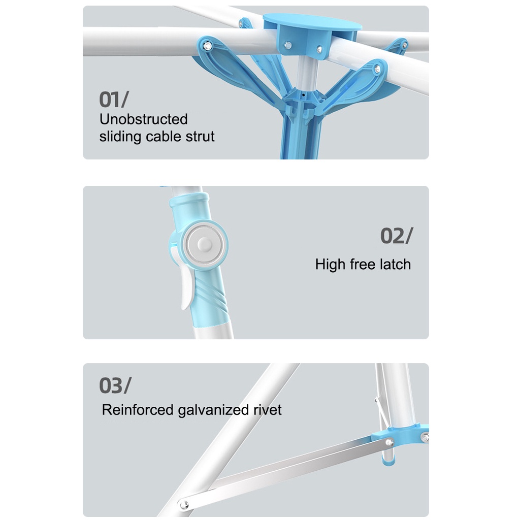 【SG STOCK】Clothes Drying Rack Laundry Rack Foldable Clothes Rack Drying ...