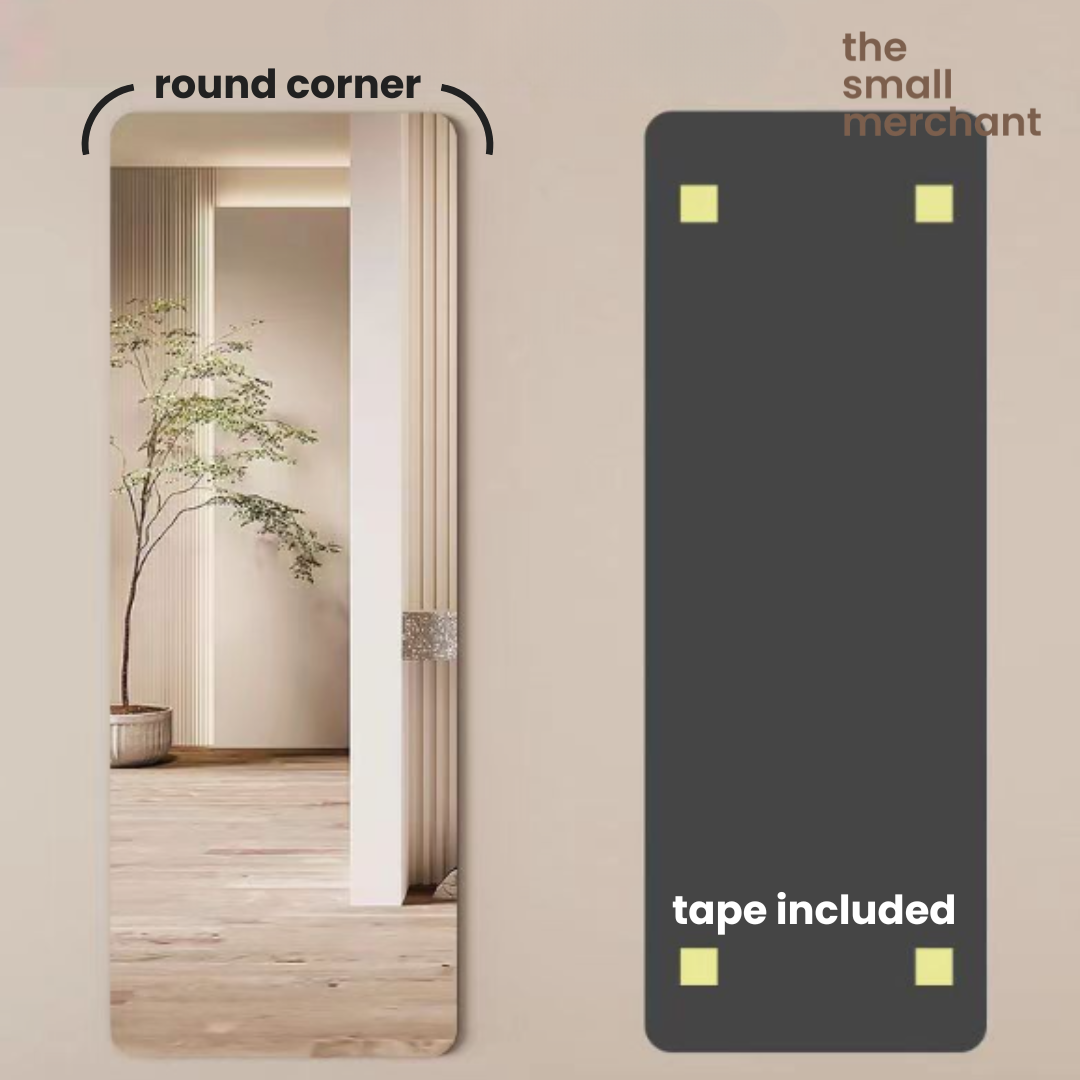 TSM Acrylic Mirror | Soft Mirror | Wall Mirror Sticker | Shopee Singapore