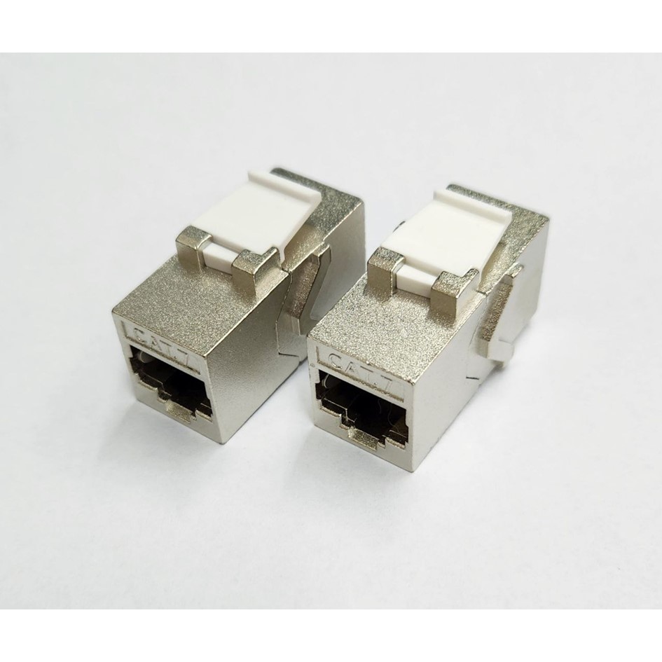 2pcs CAT7 CAT6 RJ45 Coupler Ethernet Network Connector / CAT 7 / CAT 6 ...