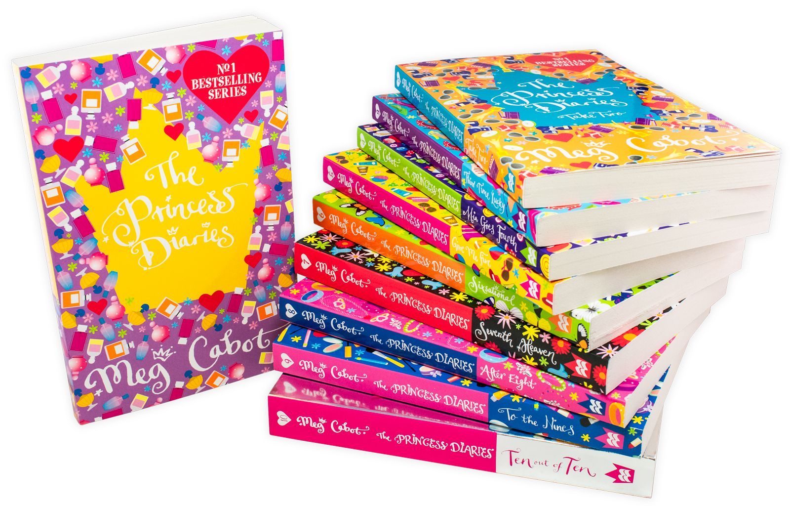 [Imported from UK] The Princess Diaries 10 Books Collection Set by Meg ...