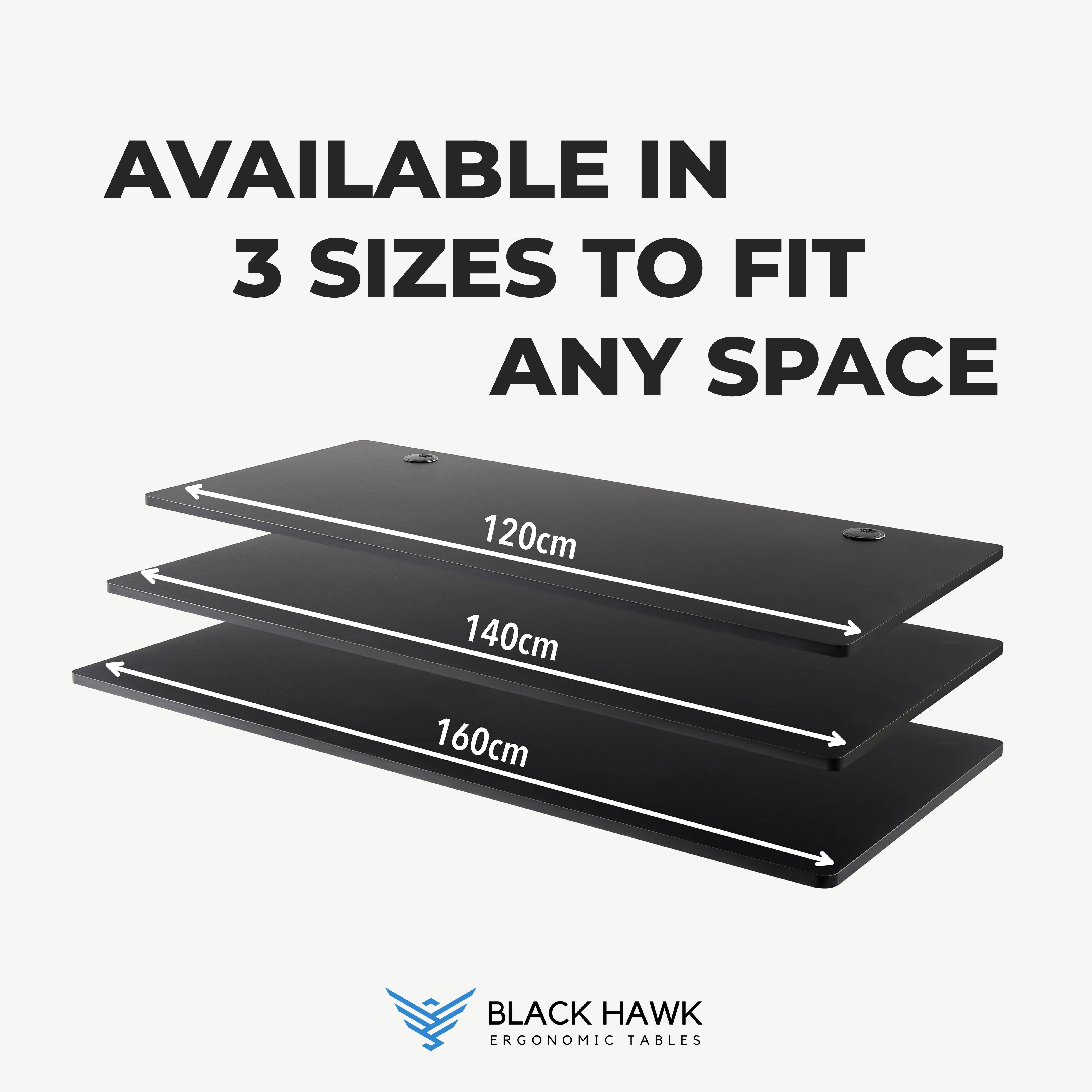 🦅 (𝐒𝐆 𝐒𝐓𝐎𝐂𝐊) Black Hawk Ergonomic Standing Desk / Standing Table ...