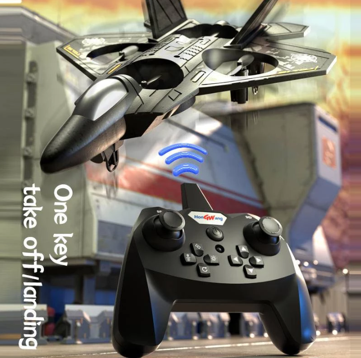 L0712 Jet Fighter Remote Control Six axis gyroscope Aircraft Foam Plane ...