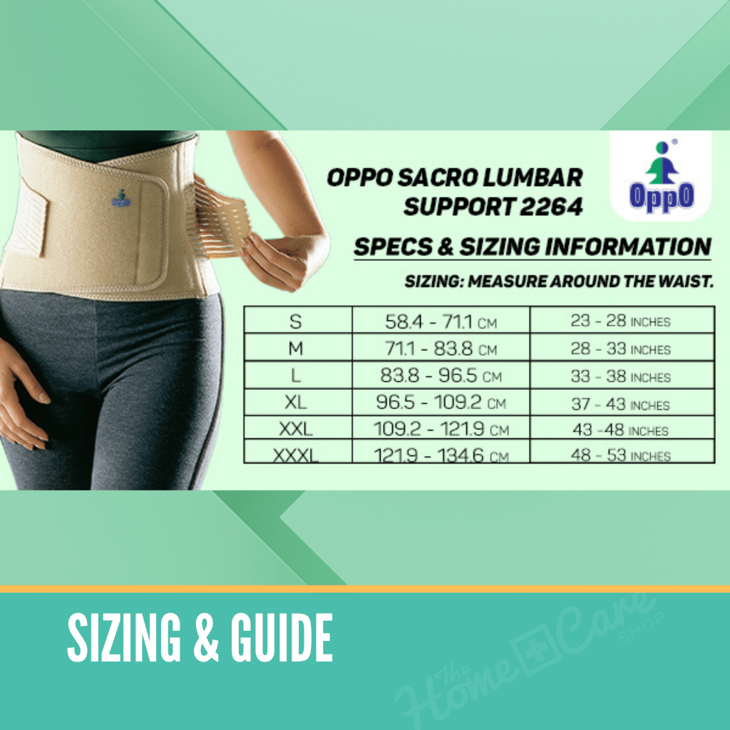 OppO Sacro Lumbar Support 2264 | Back Support | Shopee Singapore
