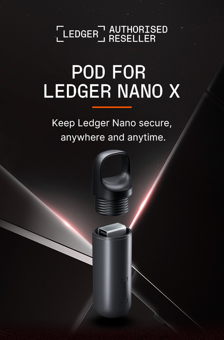 Ledger Nano X Pod - On-The-go Protection for Your Ledger Nano X ...