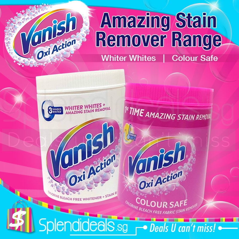 [ SPLENDIDEALS SG ] (CHOOSE 4) VANISH STAIN REMOVER OXI ACTION LAUNDRY ...