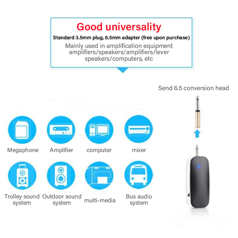 【SG Seller】Portable UHF Mic Loud Speaker Wireless Microphone for Speech ...