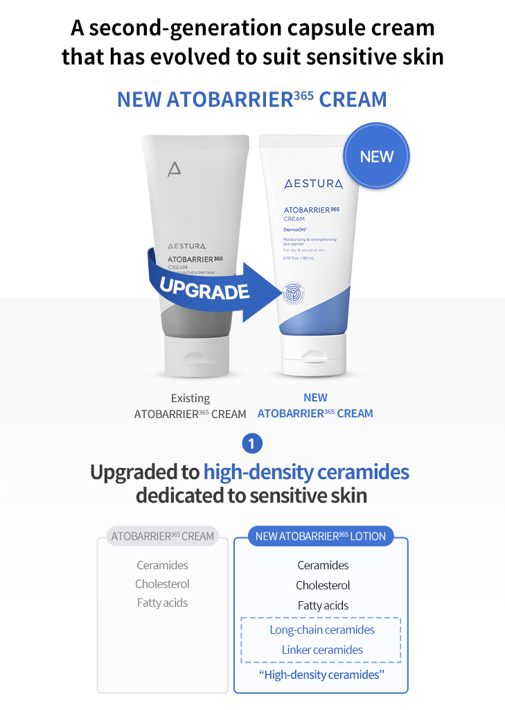 AESTURA ATOBARRIER365 Cream with Ceramide | Korean Moisturizer for ...