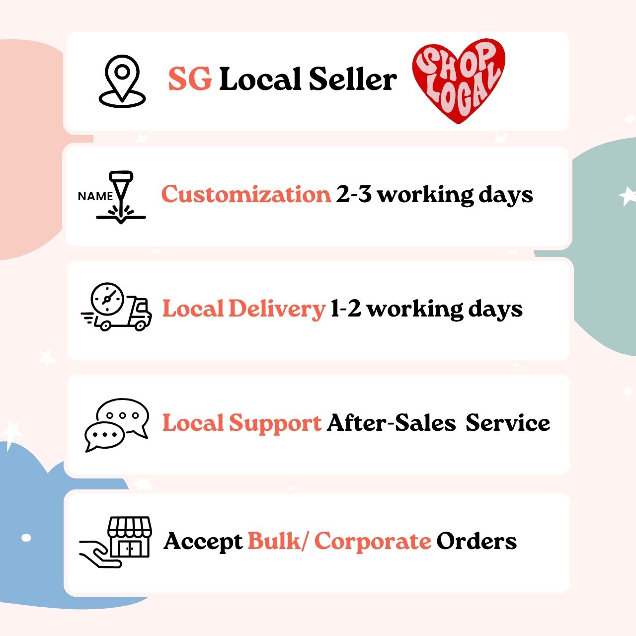 [SG Seller] Personalised Name Label Sticker 48pcs Waterproof | Kids ...