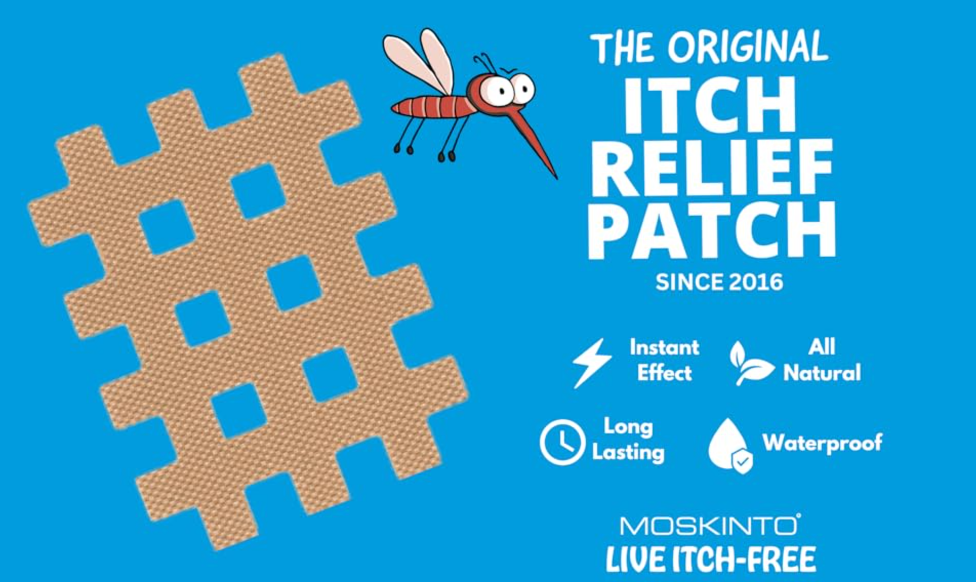 [Moskinto] Mosquito Patch 24EA(Germany) Mos Patch 27EA/54EA(Korea) Itch ...