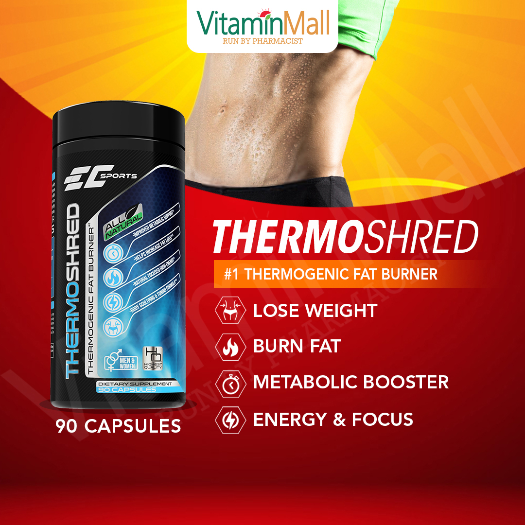 Thermoshred Thermogenic Fat Burner - Weight Loss Slimming Supplement ...
