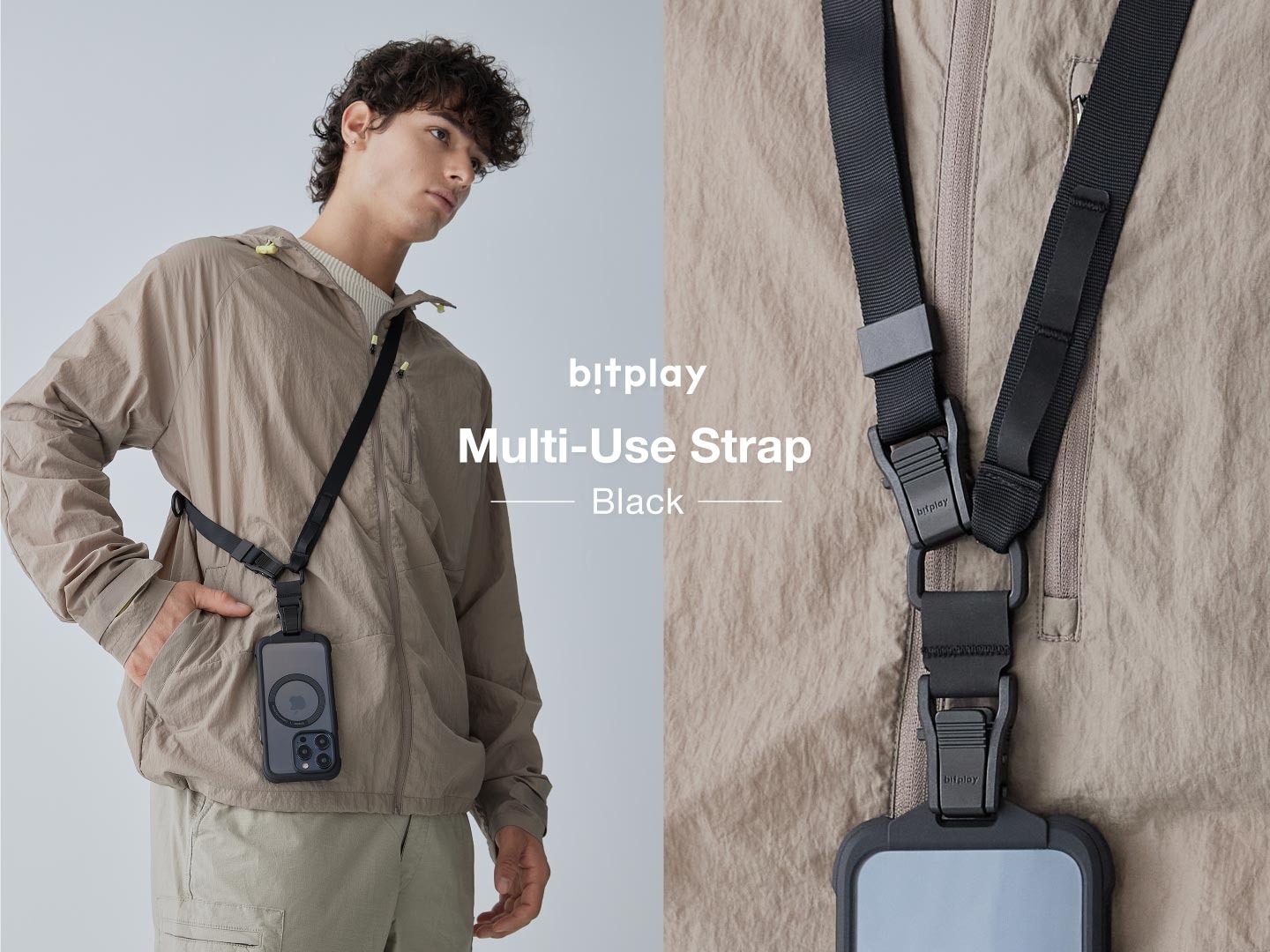 Bitplay Strap Multi-Use Adventure Phone Strap V3 Adjustable Versatile ...