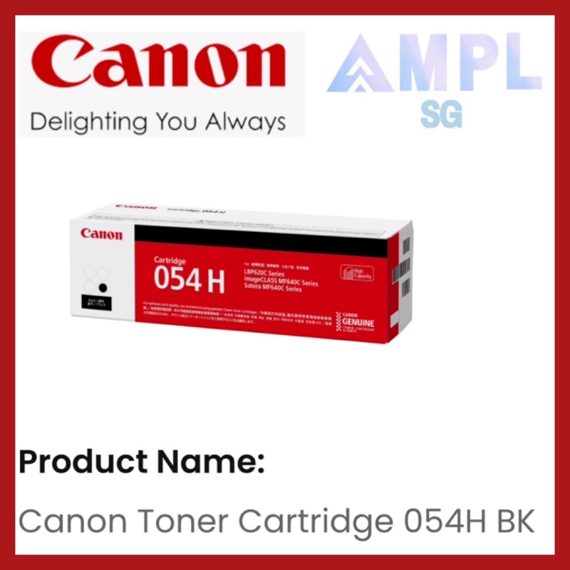 Genuine Canon Toner Cartridge 054H | 054H Yellow | 054H Magenta | 054H ...
