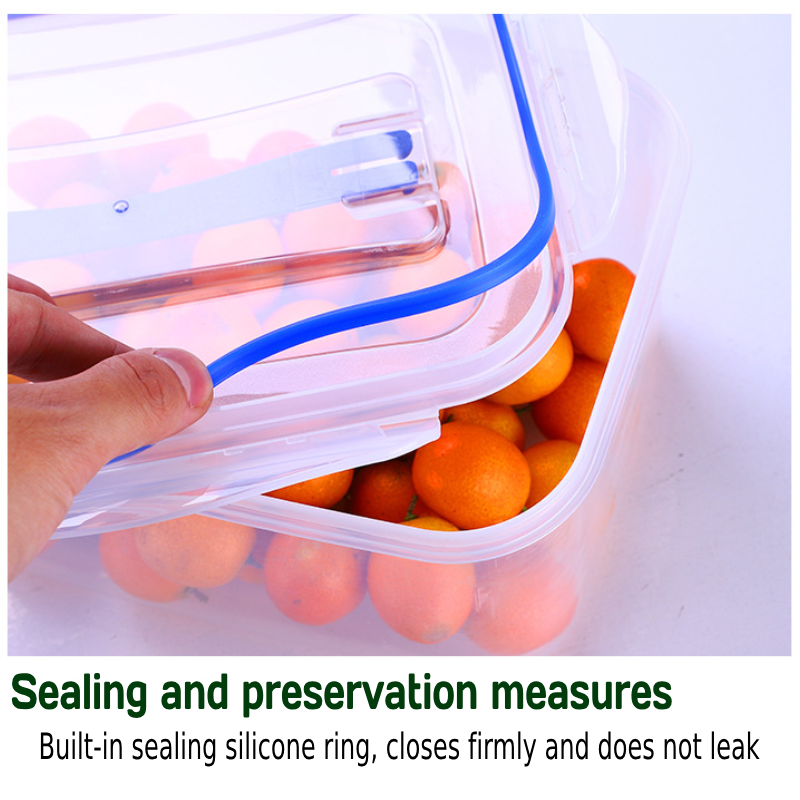 EasyLock Airtight Food Storage Container Transparent Leak-proof Home ...
