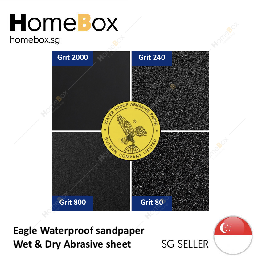 HomeBox 🇸🇬 Abrasive paper / Sand Paper Metal Wood Plastic Sanding ...