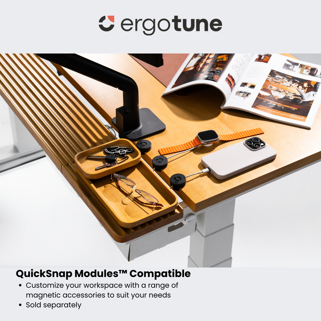 Ergotune Hexon - Ergonomic Standing Height Adjustable Desk Table | Sit ...