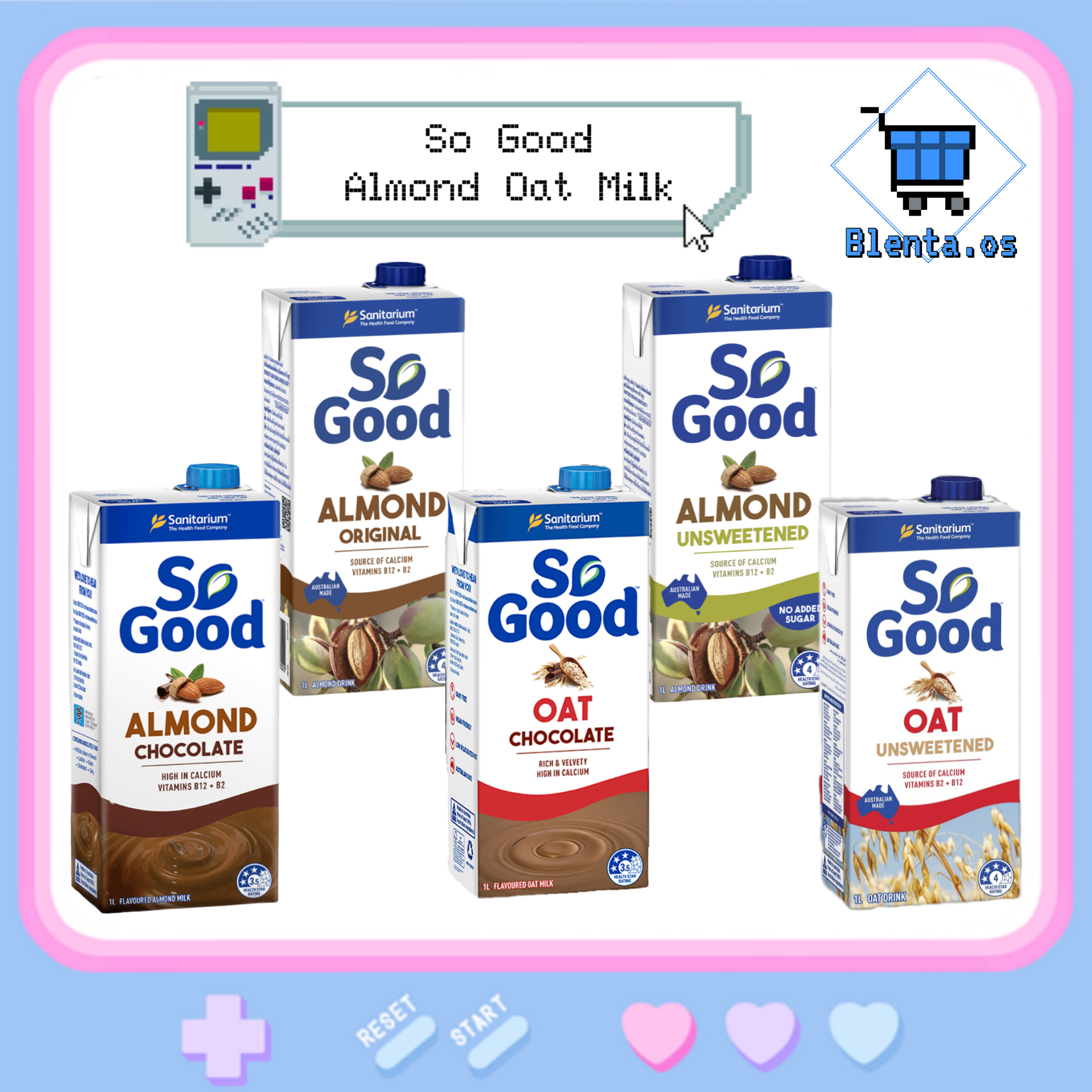Sanitarium SoGood Almond Ost Milk Chocolate/Original/Unsweetened 1L🔥SG ...