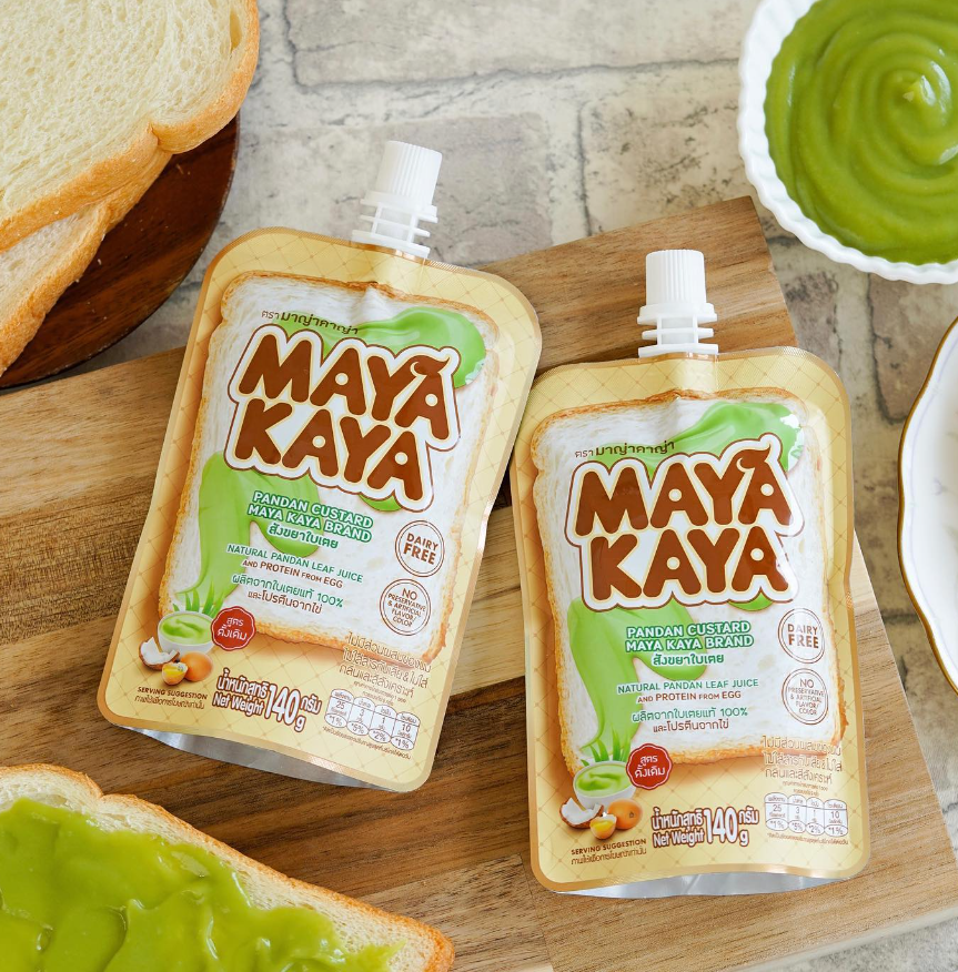 Maya Kaya Ready-To-Eat Pandan Custard 140g (Pouch) | Shopee Singapore